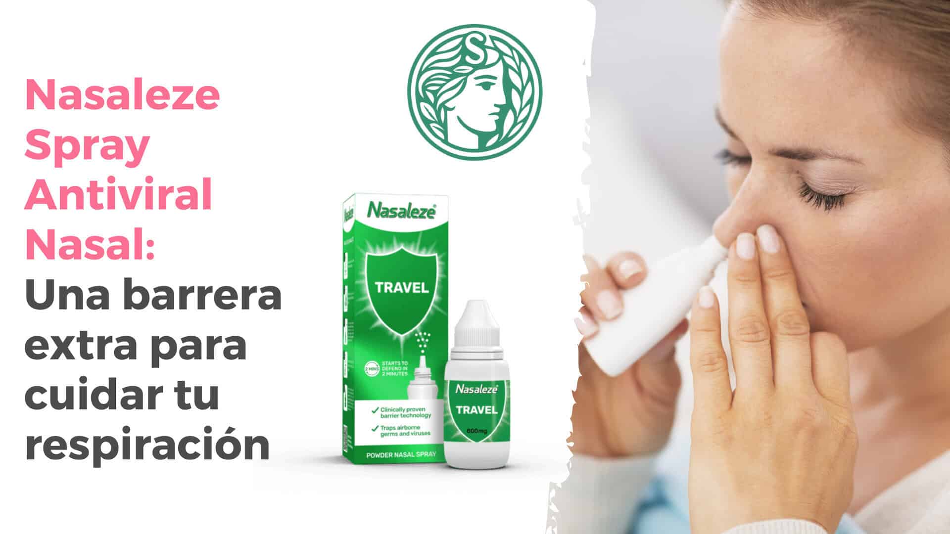 Spray Antiviral Nasal como una barrera extra para cuidar tu respiración ...
